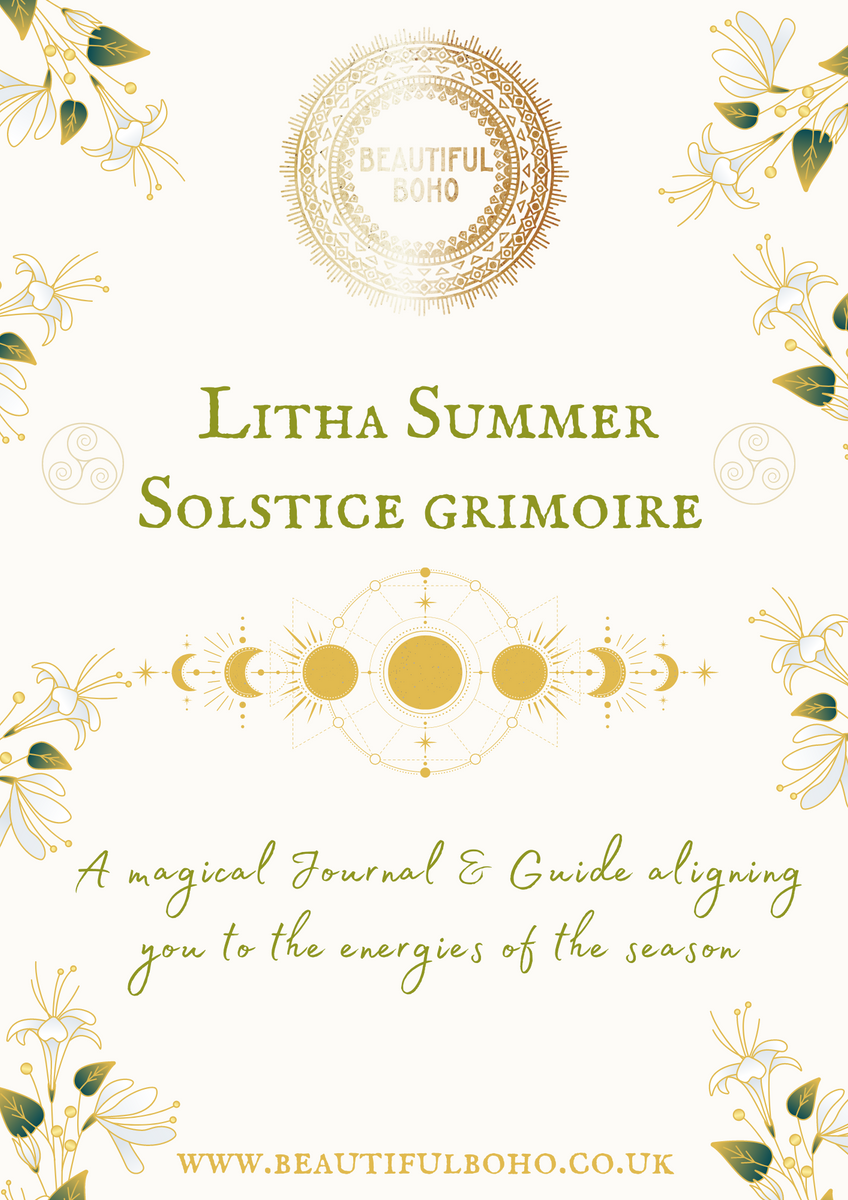 Litha Summer Solstice grimoire – Beautiful Boho - Crystal Healing ...