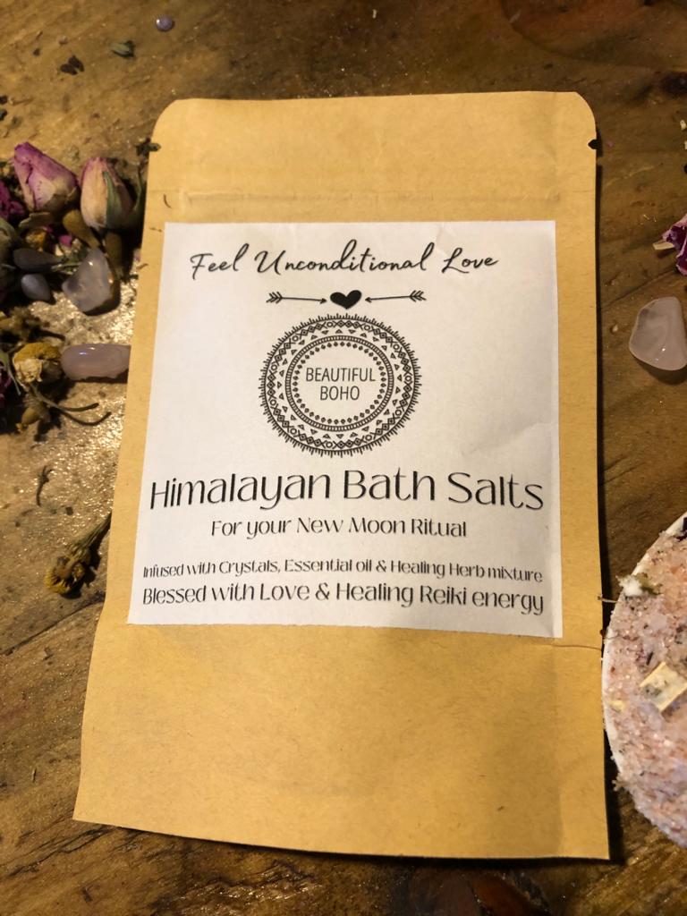 Moon Rituals Himalayan cleansing Salt Bath Mix – Beautiful Boho ...